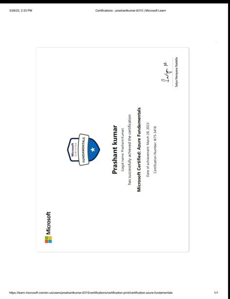 Prashant Kumar On Linkedin Im Happy To Share That Ive Obtained A New Certification Azure 900