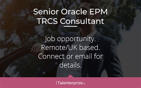 Talenterprize On Linkedin Oracle Oraclejobs Oraclecloud Oracleepm Cloud