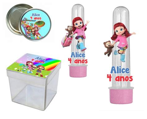 Kit Para Festa Personalizada Raibow Ruby Elo7