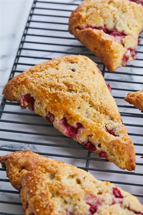 Simple Raspberry Scones Gemmas Bigger Bolder Baking