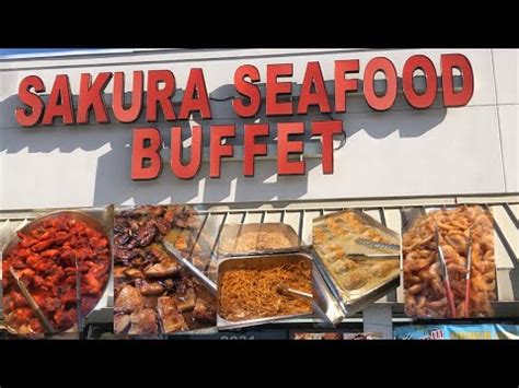 Sakura Seafood Buffet College Park Restaurants Pink Hamoy Youtube
