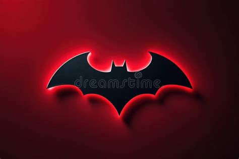 Batman Red Logo Animated