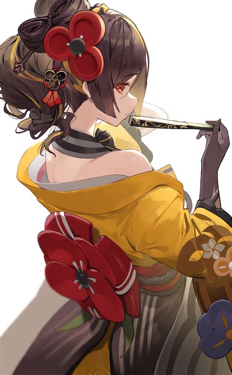 Chiori Genshin Impact Drawn By Amagasa Yun Danbooru