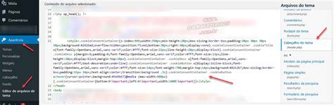 Inserindo Aviso De Cookies E Termos No Site Sem Plugin