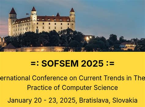 2025 Sofsem Conference Eric Rivals Group