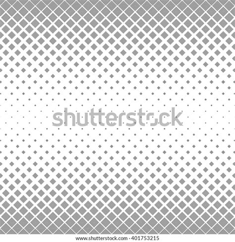 Seamless Monochrome Abstract Square Pattern Design Stock Vector Royalty Free 401753215