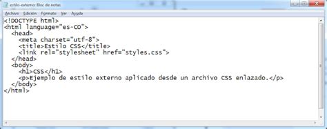 HTML Estilos