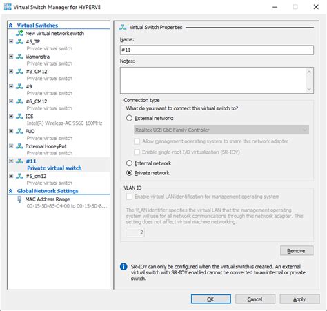 How Can You Share Your Hyper V Lab Network With Physical Devices System Center Configuration