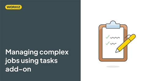 Managing Complex Jobs Using Tasks Youtube