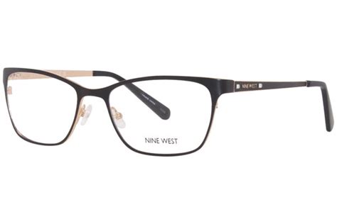 Nine West Nw1105 Eyeglasses Womens Full Rim Rectangle Shape