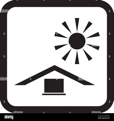 Fragile Flat Icon With Crack And Black Frame Isolated On White Background Fragile Package