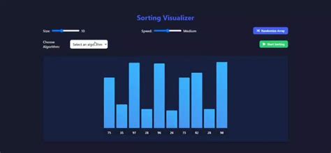 Webdevelopment Javascript Sortingvisualizer Projects