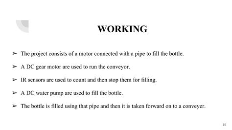 Automatic Bottle Filling System Using Microcontroller Pptx