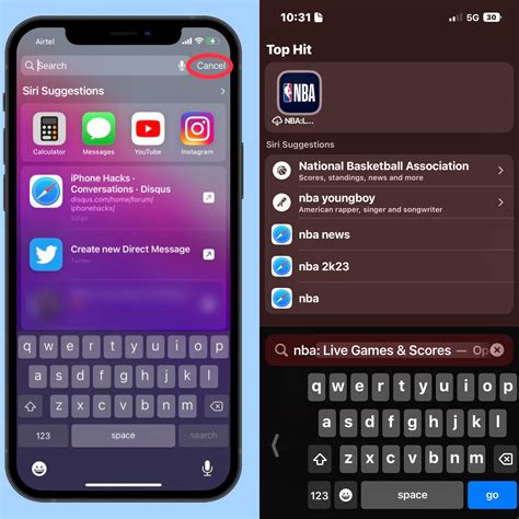 Ios 16 Removed The Cancel Button In Spotlight Search Anyone Else Annoyed With This Rios