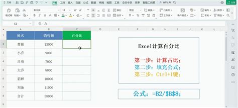 Excel百分比怎么做，手把手教您在excel中轻松计算百分比 趣帮office教程网