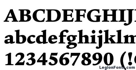 ITC Legacy Serif LT Ultra Font Download Free LegionFonts
