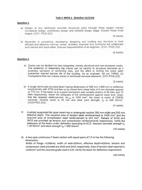 Task 3 Exercise W2 2024 Pdf