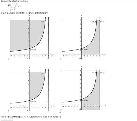 Solved Consider The Following Equations Gx 6 Sketch The