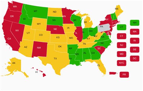Pennsylvania Concealed Carry Gun Laws Ccw And Reciprocity Map Uscca