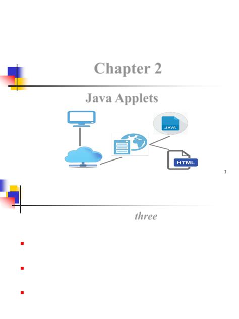 Ch 2 Java Applets Pdf World Wide Web Internet And Web