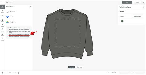 Will My Design Be Scaled Up Or Down Based On The Garment Size Printify