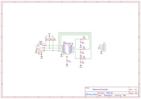 Debounce Encoder Oshwlab