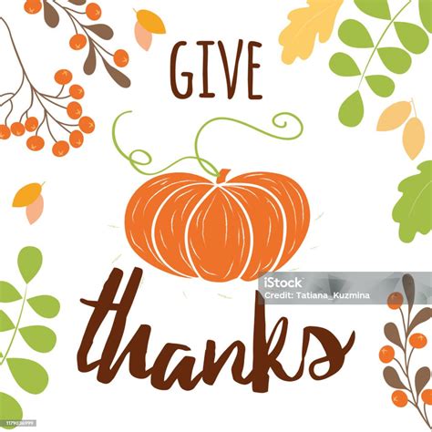 벡터 호박 감사 감사절 배너 로고 기호 라벨 카드에 대한 감사 가을 인쇄 손으로 그린 오렌지 호박 장식을 제공 10월에 대한 스톡 벡터 아트 및 기타 이미지 Istock