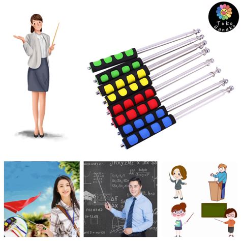 Jual Tiang Bendera Tongkat Bendera Telescopic Pointer Stick Flag Pole Tour Leader Flagpole