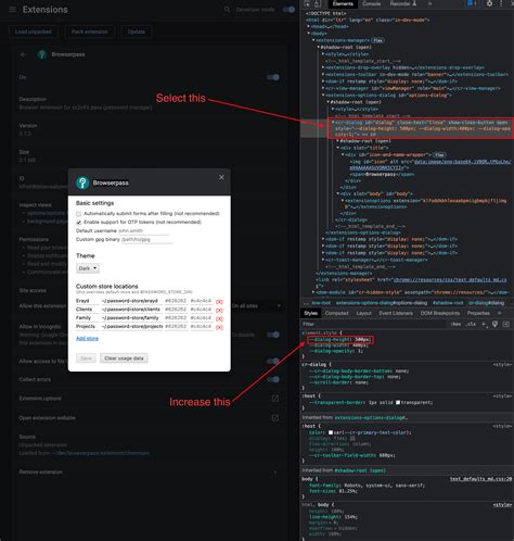 Cant Save Settings · Issue 293 · Browserpassbrowserpass Extension · Github