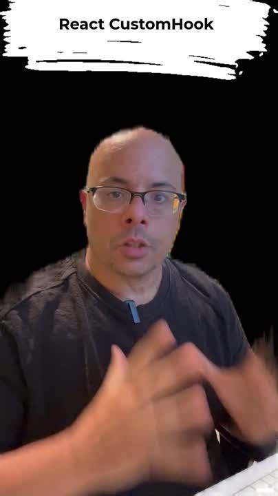 yaniv arad tech training labs on linkedin היום אנחנו נדבר על customhook ב react המון אנשים