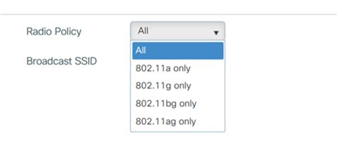 Wlc9800 5ghz Only Ssid Cisco Community