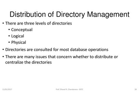 Distributed DBMS Unit 1 Introduction PPT