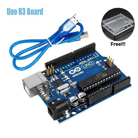 KLYSTR Arduino Uno R3 Board Atmega328 Ch340g พรอมสาย USB สาหรบ