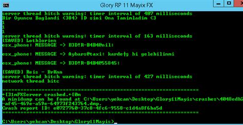 FX Server Random Crash FiveM Client Support Cfx Re Community
