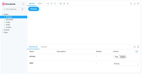 Storybook Web Component Forked Codesandbox