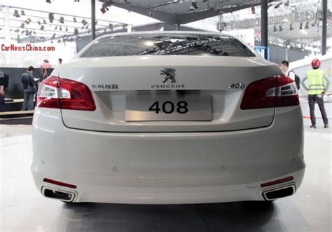 Peugeot 408 Sedan Arrives At The 2014 Beijing Auto Show