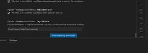 Settings View Show Matching Extensions Button Has No Bottom Padding · Issue 67489