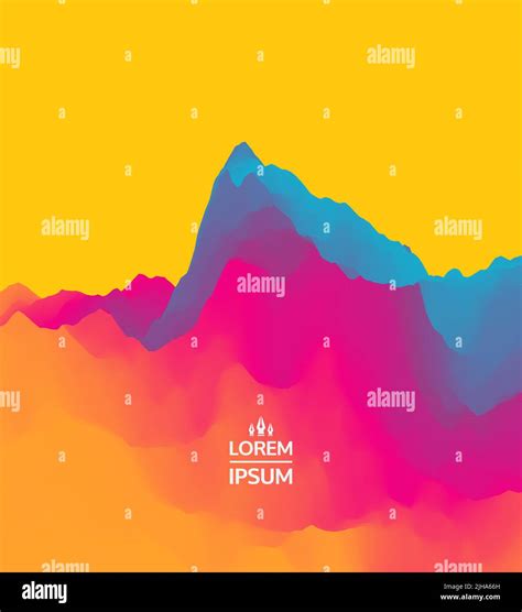 Colorful Abstract Background Dynamic Effect Futuristic Technology Style Motion Vector