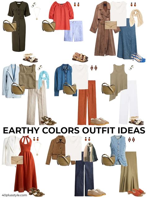 Draft Natures Palette How To Wear Earthy Colors