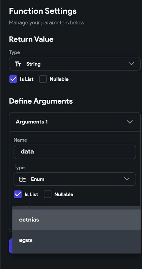 Dynamic Enum Request Like List Parseenumtolistlist Data