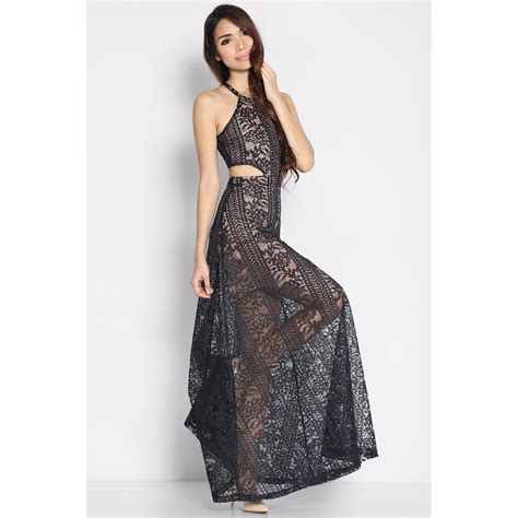 Lara J Raffaella Nude Maxi Dress Bnwt Womens Fashion Dresses And Sets Dresses On Carousell