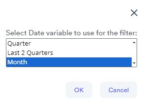 How To Create A Date Filter On An Output Displayr Help