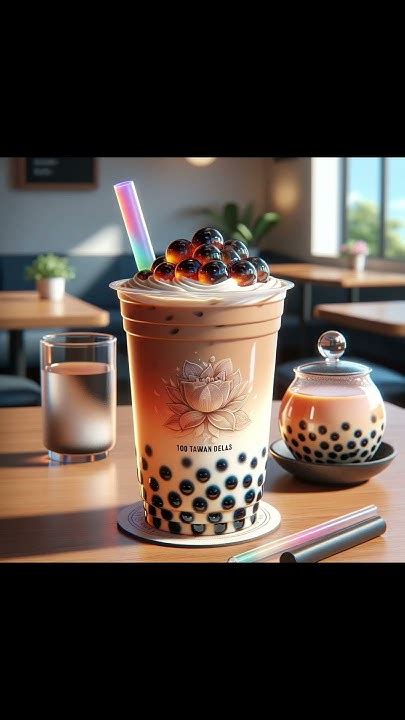 Gpt4中文生圖－ai認為最奢華的珍珠奶茶 Chatgpt Gpt4 Dalle3 Youtube