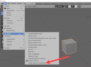 How To Import SketchUp SKP Files To Blender Ambiz Education