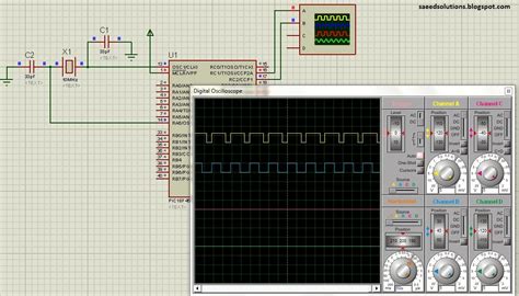 Pic18f452 Pwm Code And Proteus Simulation