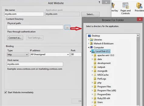 Create Virtual Host In Iis Server