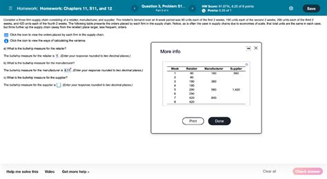 Solved Homework Homework Chapters 11 S11 And 12