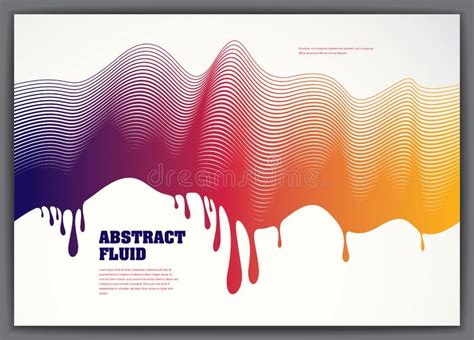 Lined Vector Wave Background Fluid Flow 3d Dynamic Stripes Motion Art Lined Texture Dynamic