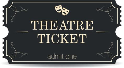 Theater Ticket Vector Art Icons And Graphics For Free Download