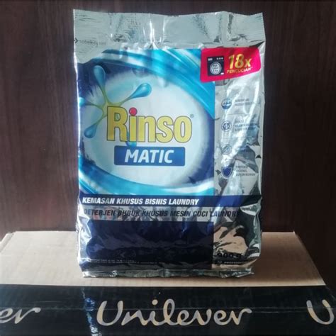 Jual Rinso Matic Professional Deterjen Bubuk 900 Gram 900gram